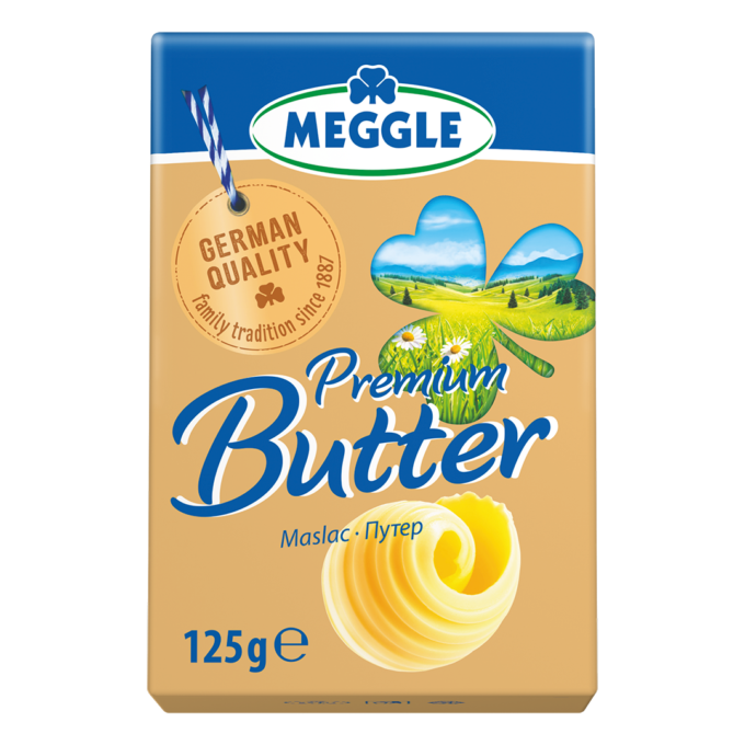 Premium Butter 82% 125g - Meggle